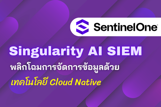 พลิกโฉมการจัดการข้อมูล Singularity AI SIEM — Monster Online