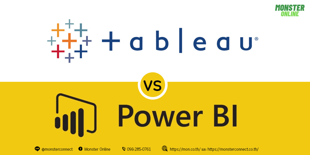 Power BI vs Tableau — Monster Online