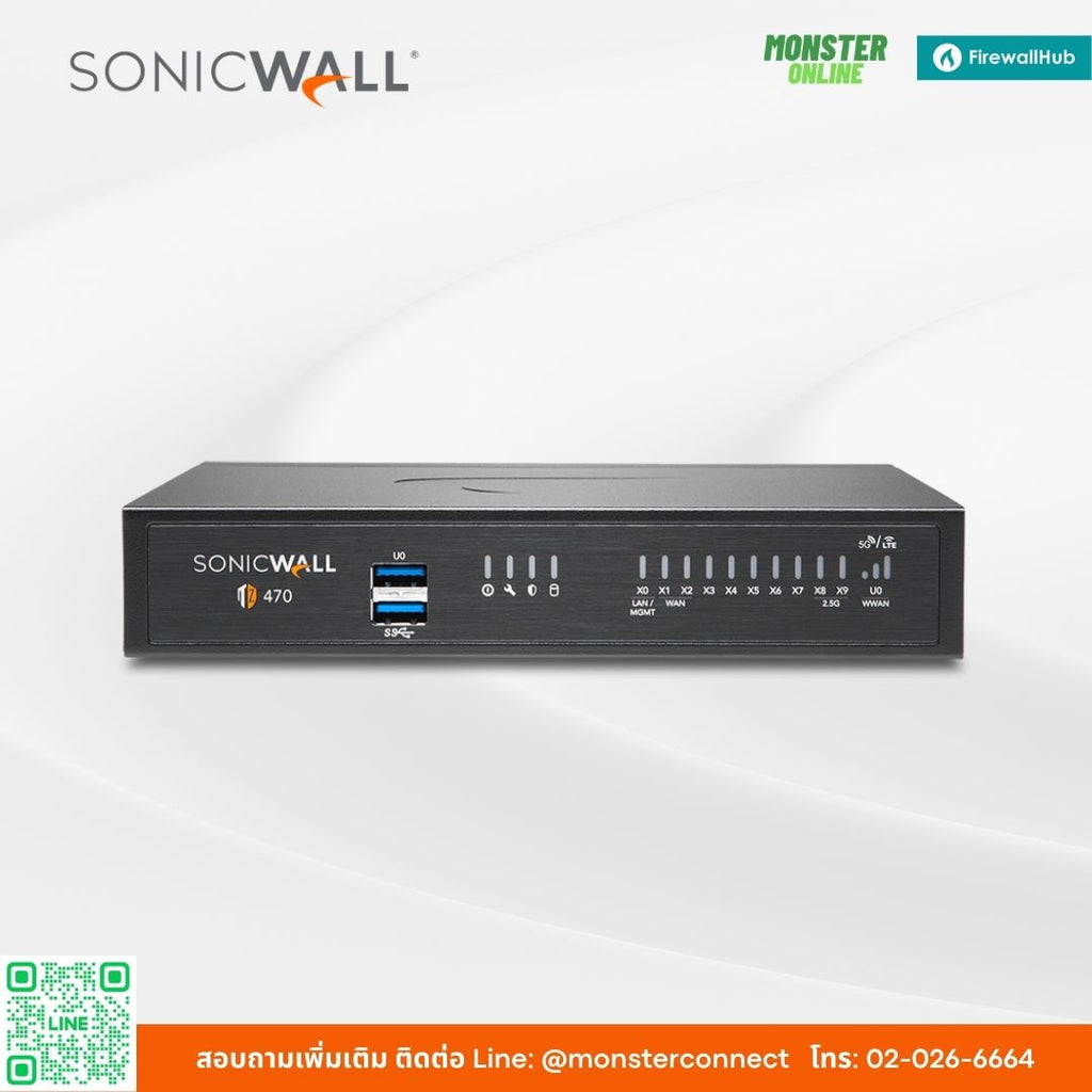 Sonicwall | TZ270 TZ370 TZ470 TZ570 TZ670 NSA2700 เริ่มต้น 27,900 บาท ...