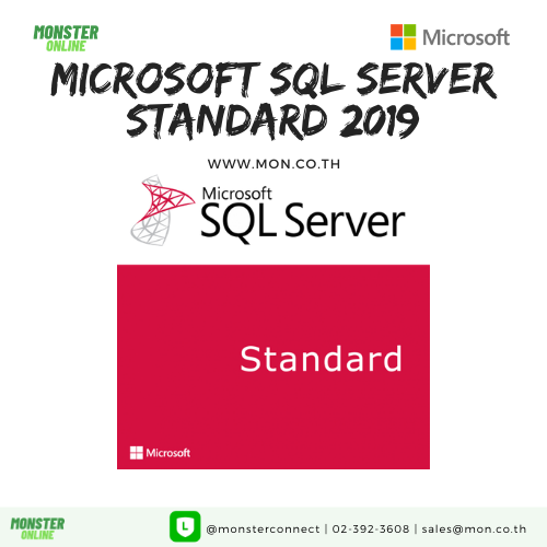 Microsoft SQL Server Standard 2019 (Core License) — Monster Online