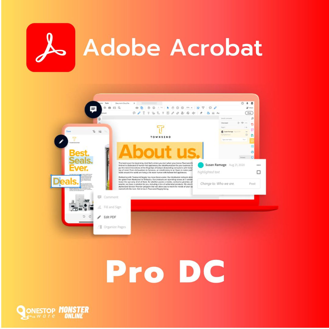 Adobe Acrobat — Monster Online