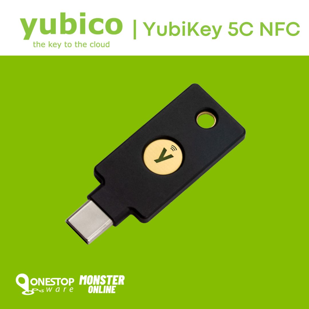 YubiKey 5C NFC สินค้าพร้อมส่ง!! 2,790 บาท — Monster Online