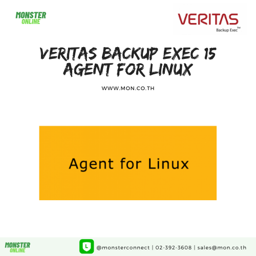 VERITAS BACKUP EXEC 15 AGENT FOR LINUX — Monster Online