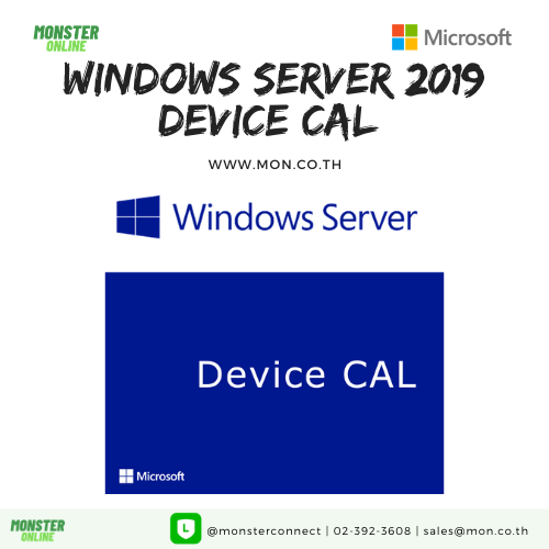 Windows Server 2019 Device CAL — Monster Online